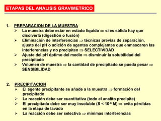 Gravimetria | PDF