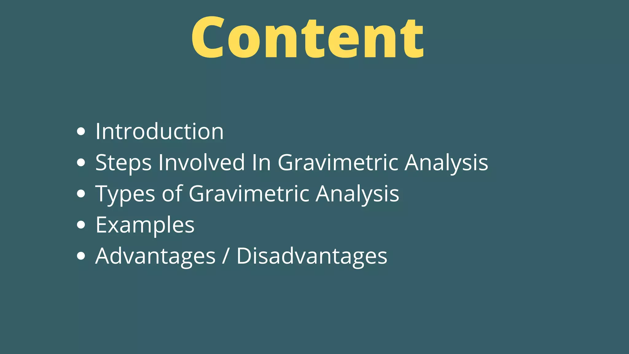 Gravimetric Analysis | PDF