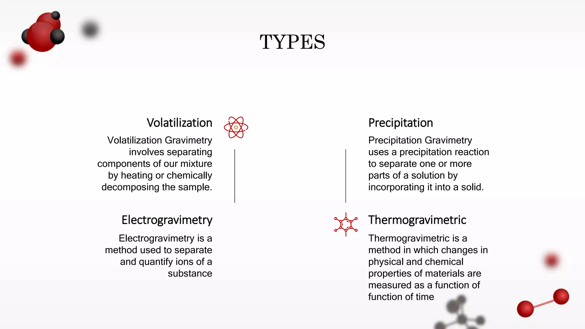 Gravimetric Analysis | PPTX | Chemistry | Science