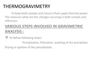Gravimetry | PPT