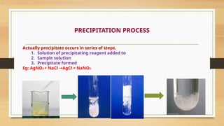 Gravimetry, Procedure for Precipitation Gravimetry.pptx