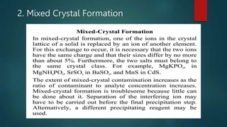 Gravimetric Analysis (Gravimetric Titration) | PPTX