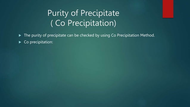 Gravimetric Analysis (Gravimetric Titration) | PPT | Free Download