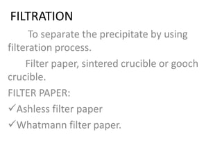 Gravimetry new (1) | PPT