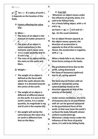 Gravitaion notes.pdf