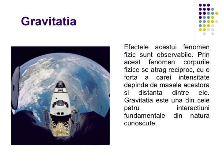 Gravitaţia