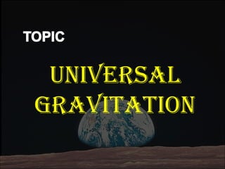 Gravitation | PPT