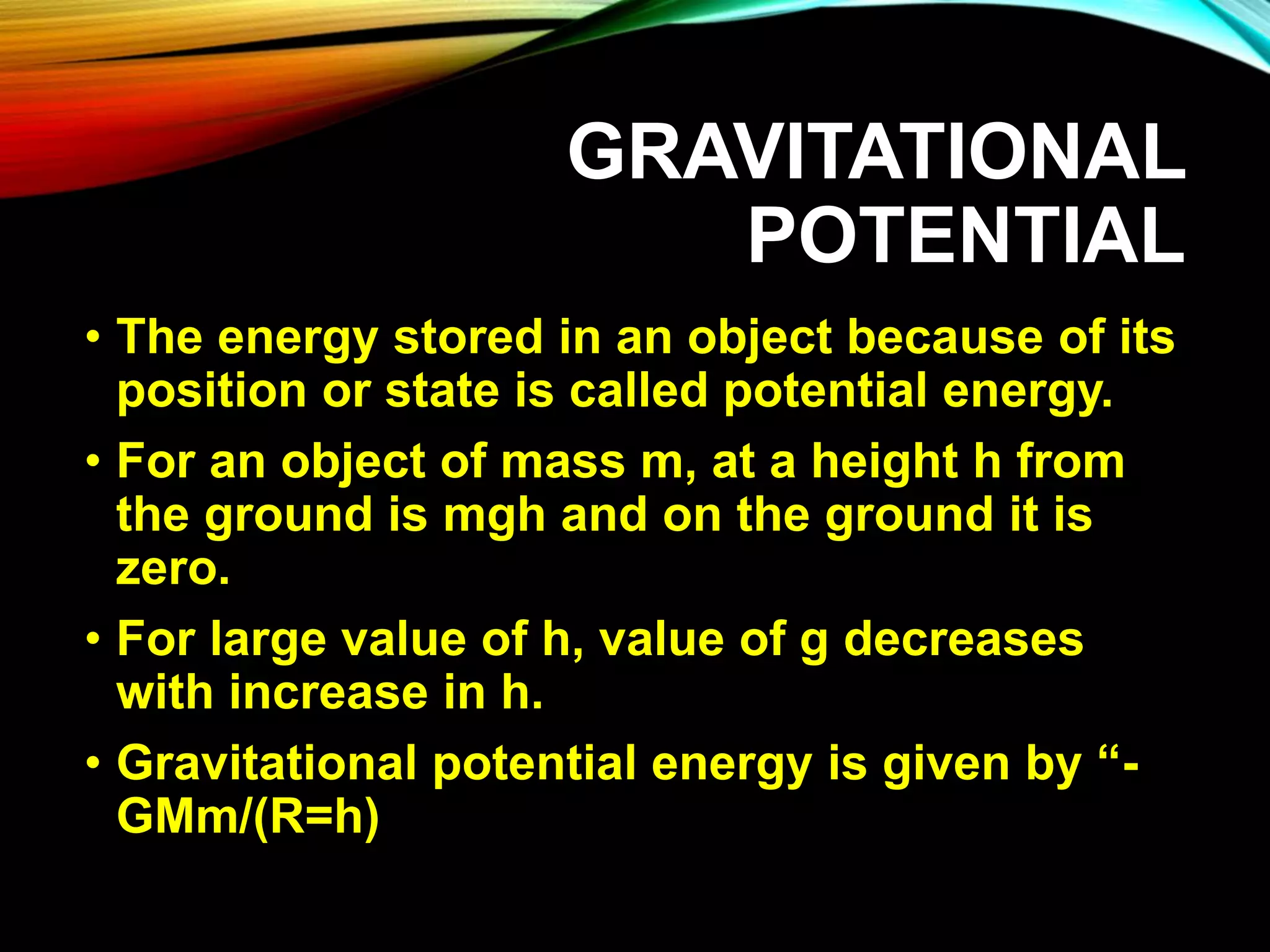 Gravitation | PPTX