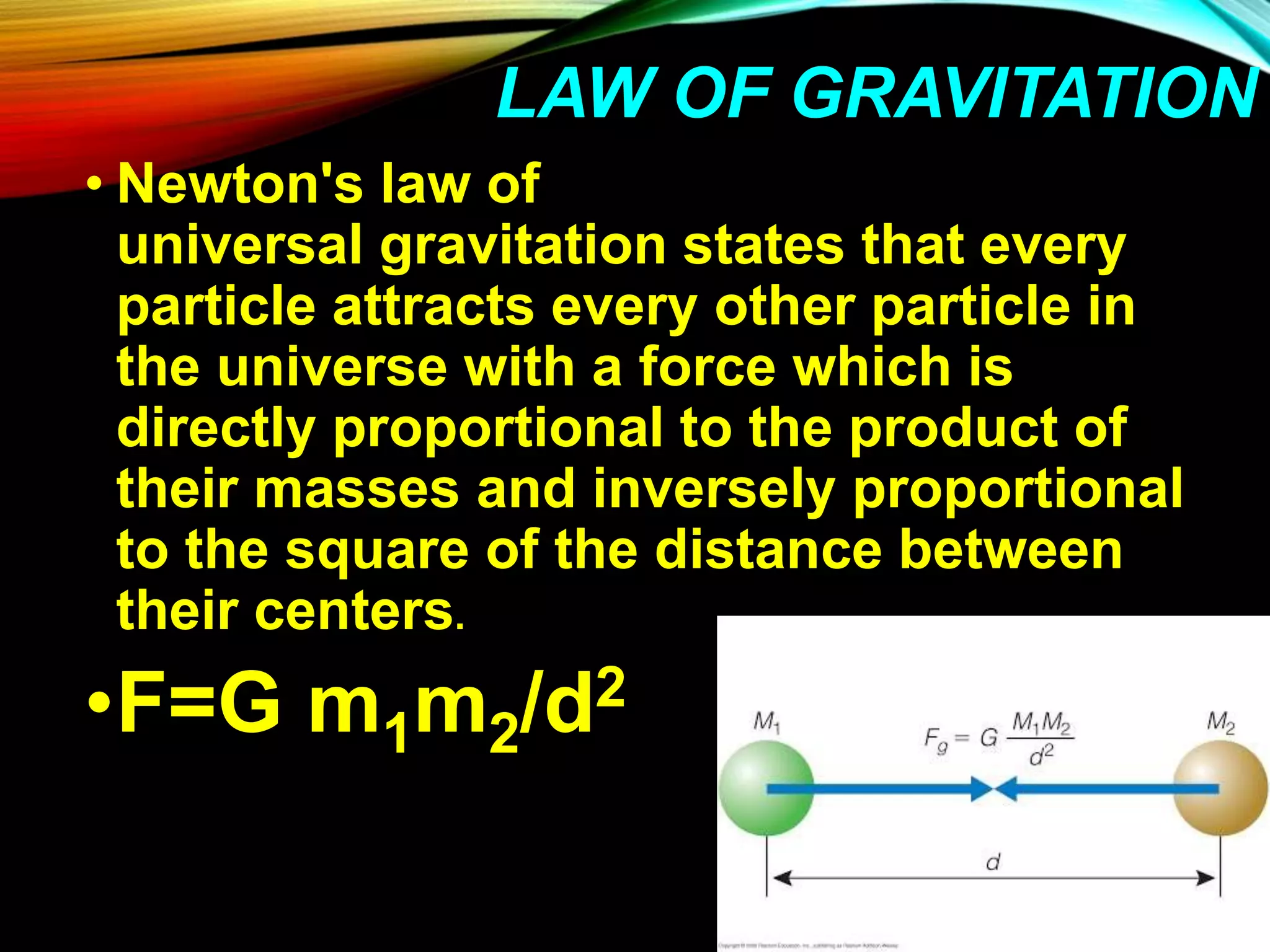 Gravitation | PPTX