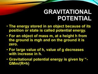 Gravitation | PPTX