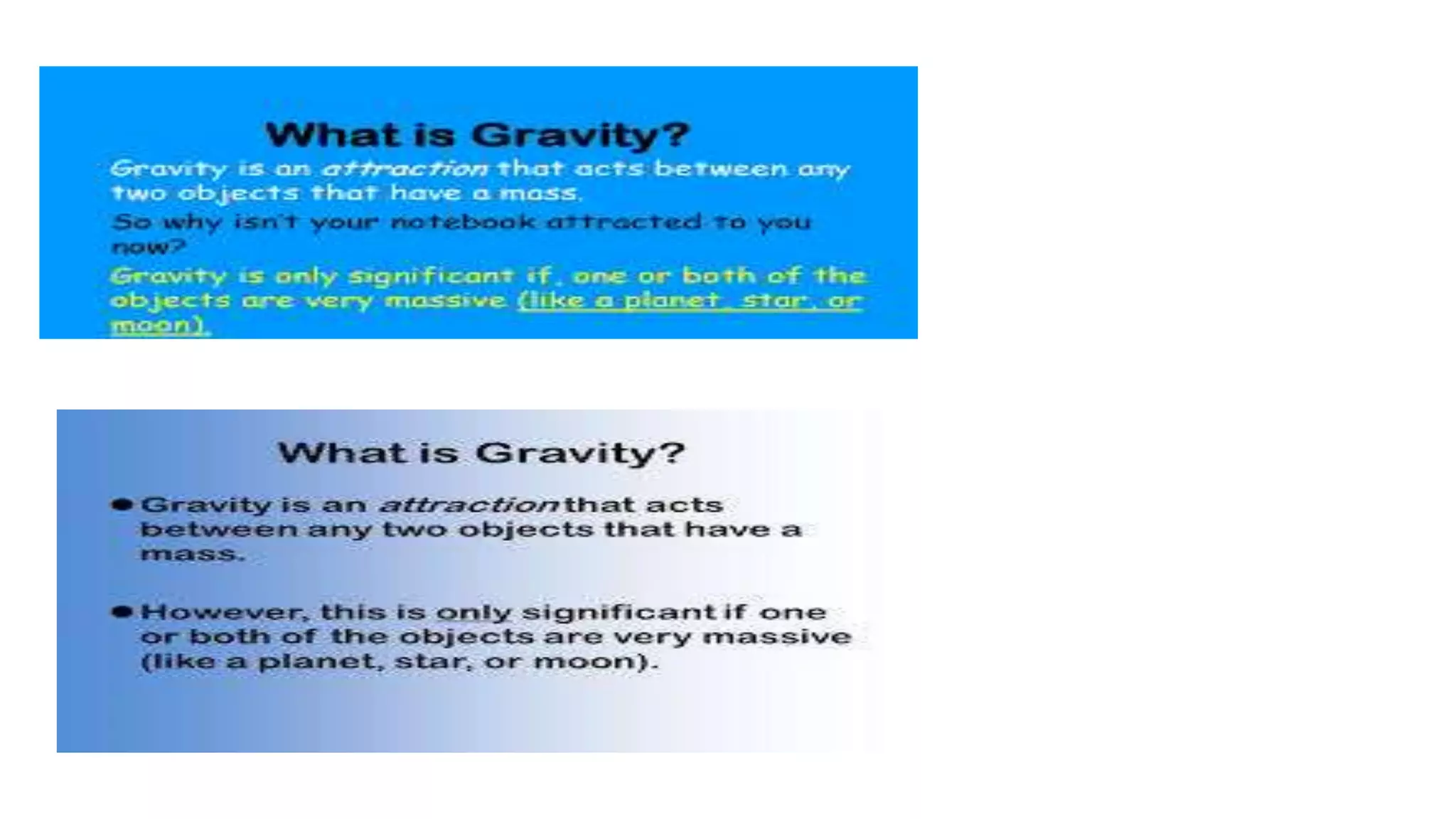 Gravitation | PPT