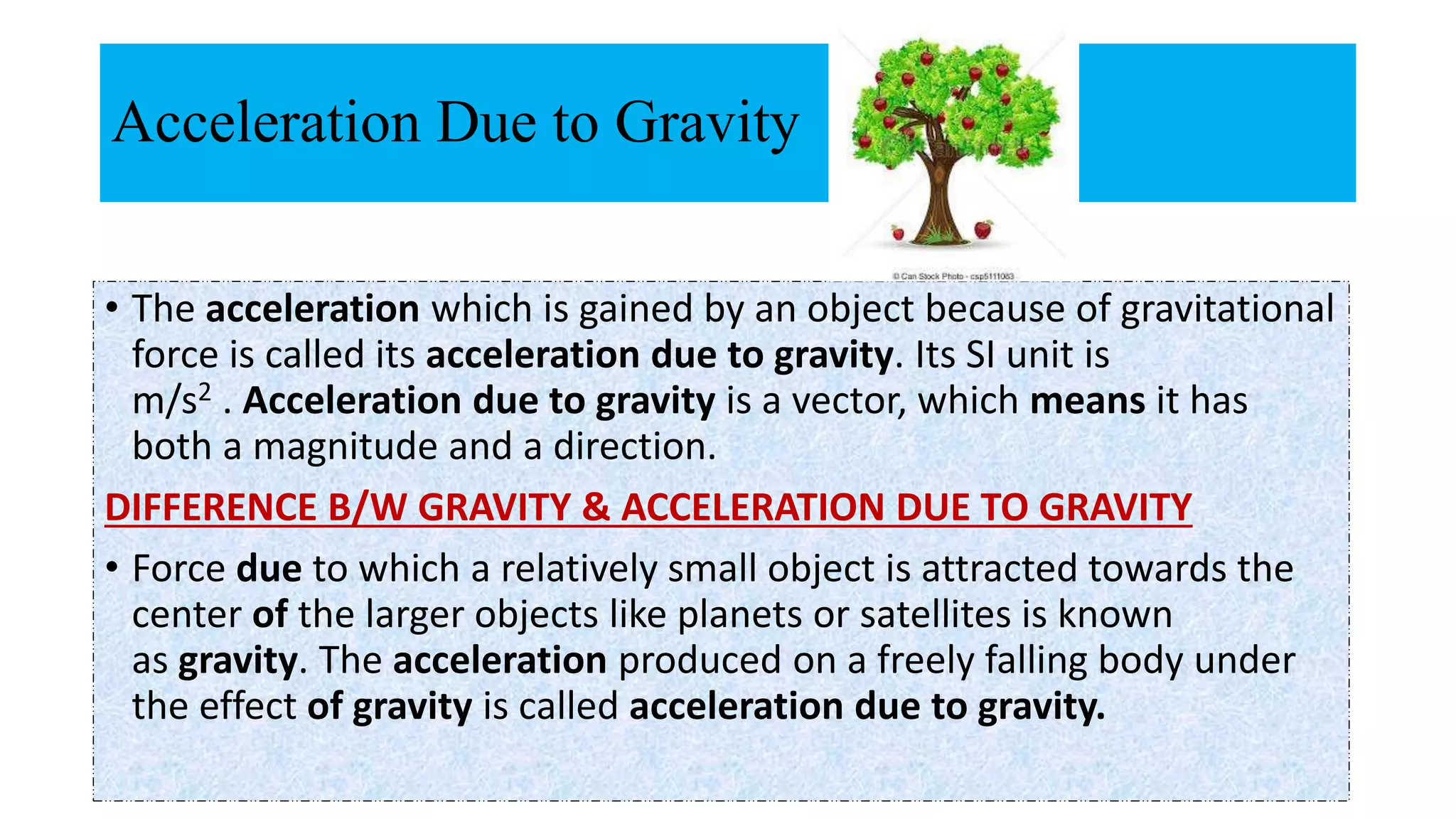 Gravitation | PPTX