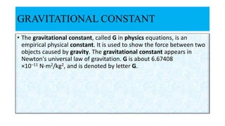 Gravitation | PPT