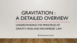 Gravitation.pptx by jvjvjvhvhvhhhhhhhhhhhv | PPT