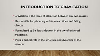Gravitation.pptx by jvjvjvhvhvhhhhhhhhhhhv | PPTX