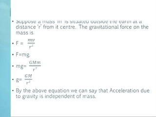 class xi physics chapter gravitation 2.pptx