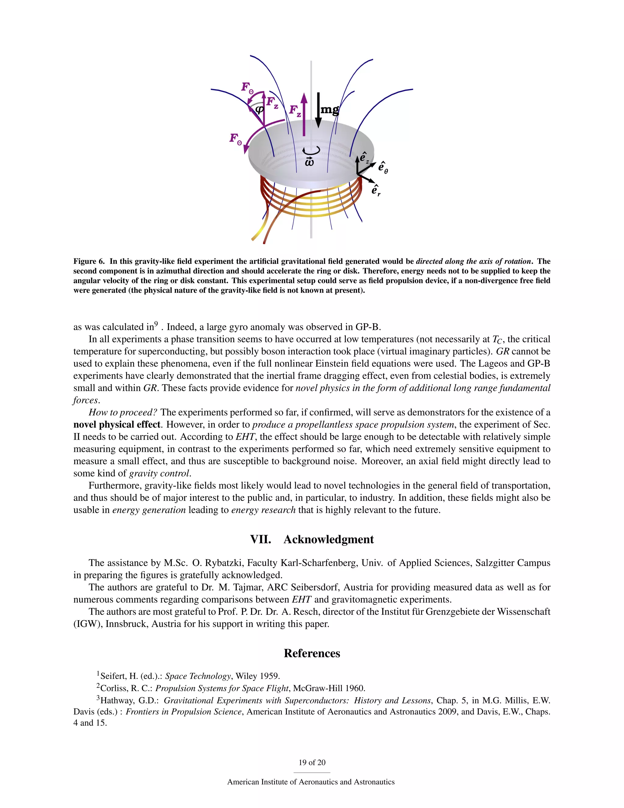 Gravitational field propulsion | PDF