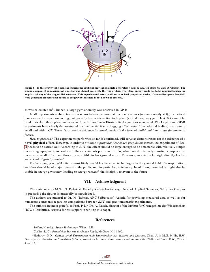 Gravitational field propulsion