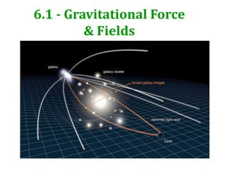 6.1 - Gravitational Force and fields | PPTX