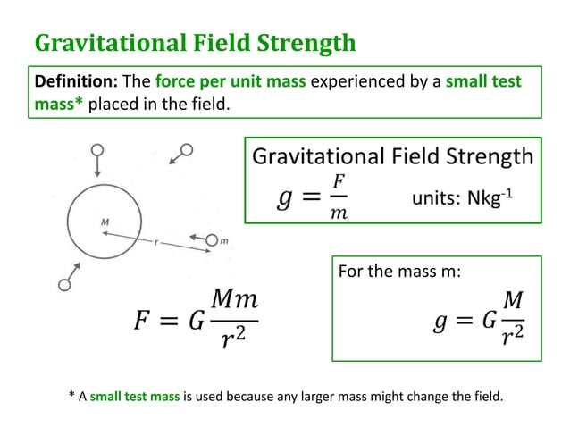 6.1 - Gravitational Force and fields | PPTX | Physics | Science