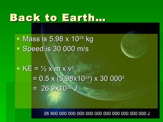GPE and Kinetic Energy | PPT