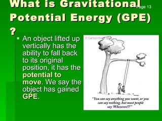 GPE and Kinetic Energy | PPT