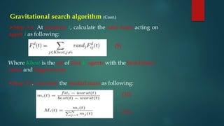 Gravitational Search Algorithm(GSA).pptx
