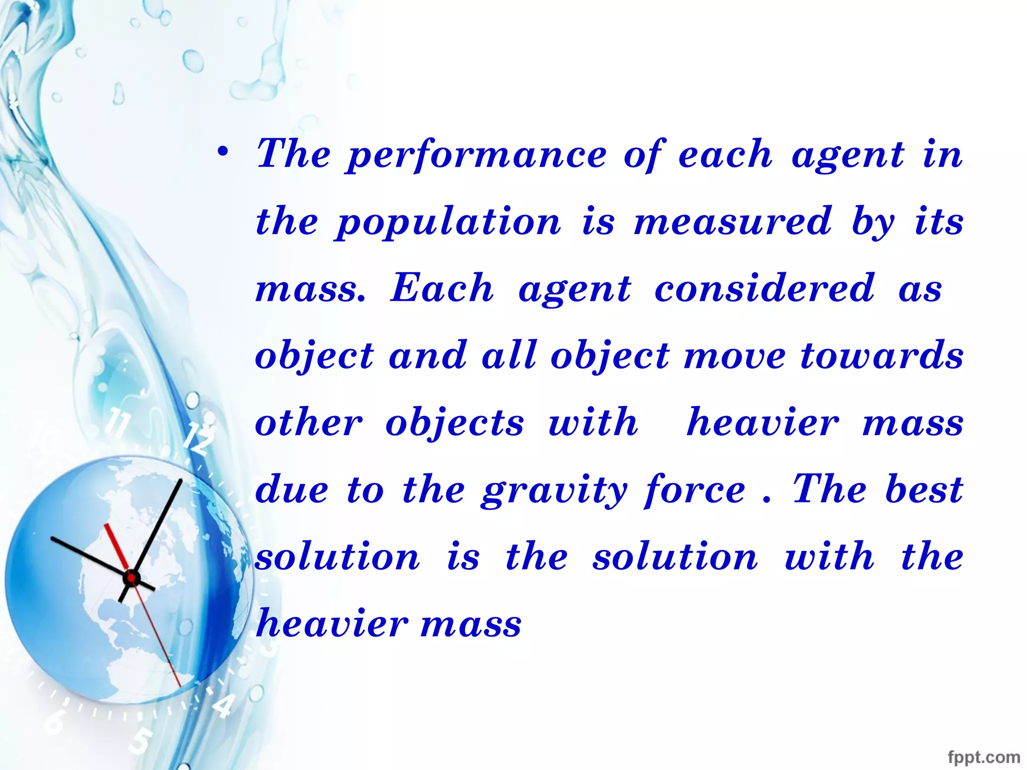 Gravitational Search Algorithm In Optimization Techniques Ppt