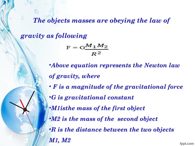Gravitational Search Algorithm In Optimization Techniques Ppt Physics Science