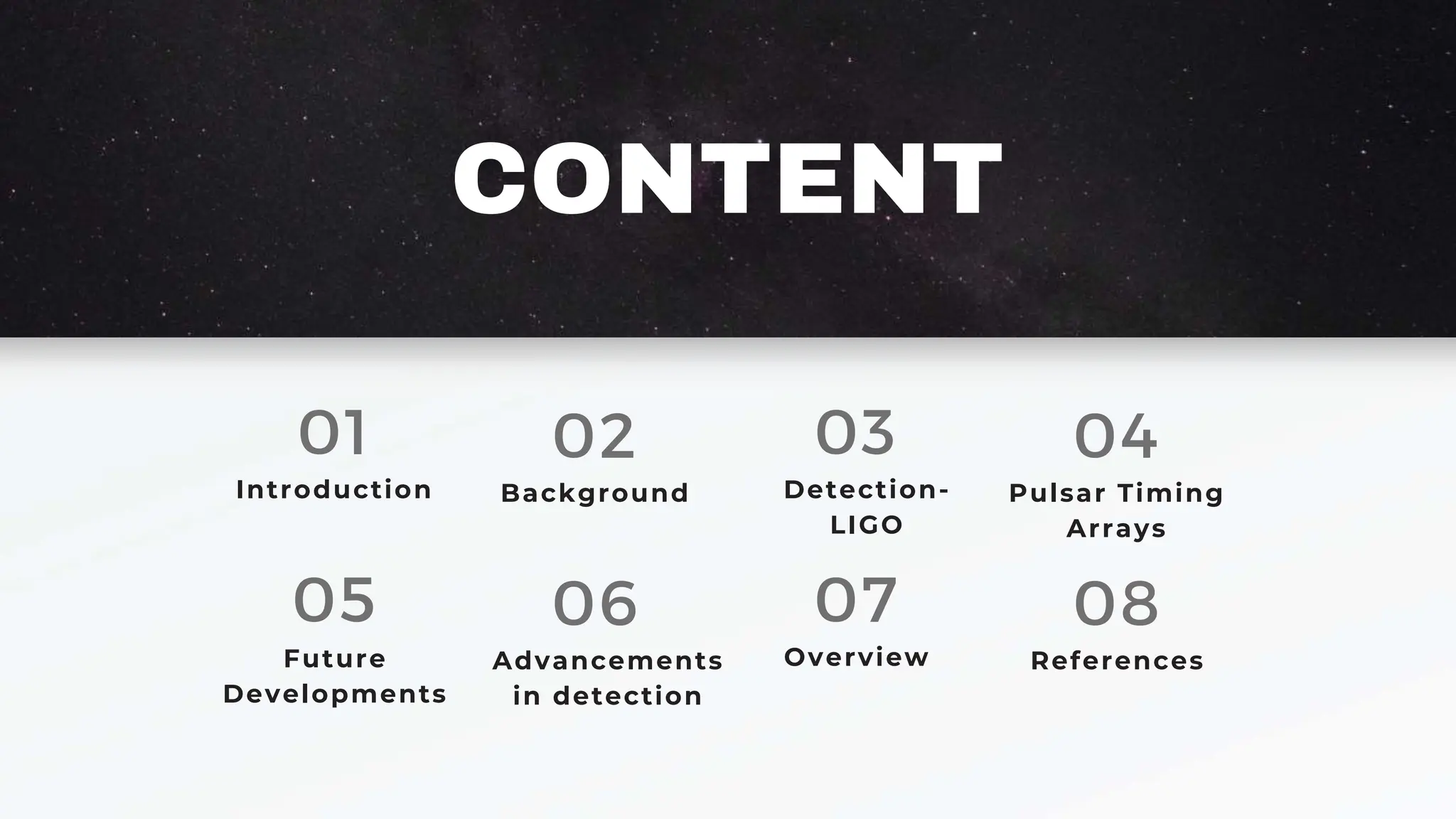 Gravitational Wave Detection Pptx