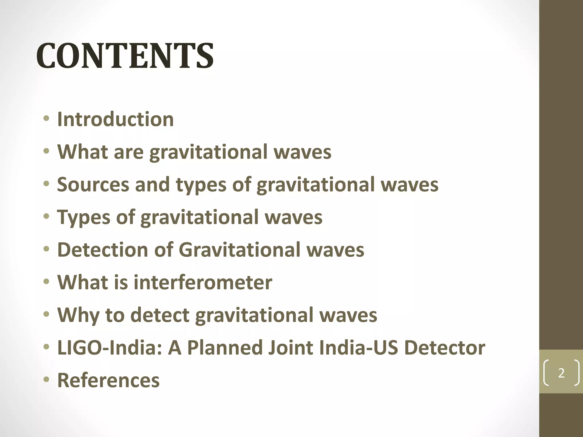 Gravitational waves | PPTX