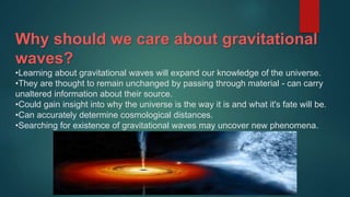 GRAVITATIONAL WAVES (ARUN PATEL ).pptx