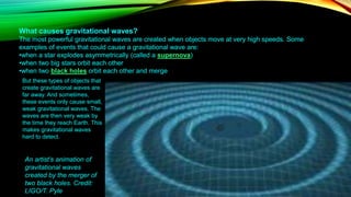 GRAVITATIONAL WAVES & LIGO.pptx