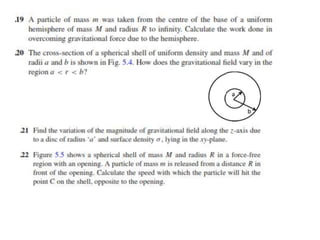 Gravitation assignment 1 | PPT