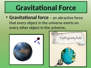 gravitation force of earth and sun planets.ppt