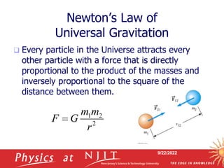 Gravitation laws.ppt