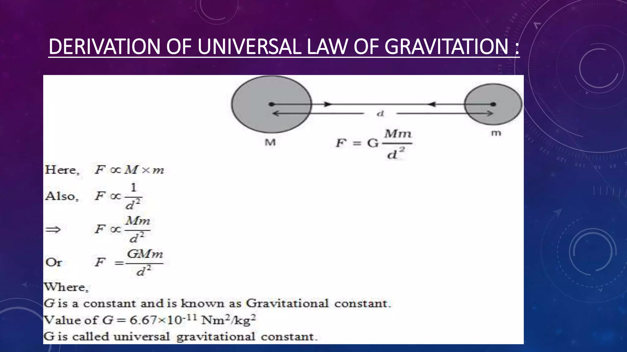 CLASS 9 GRAVITATION | PPTX