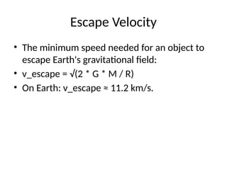Gravitation_Presentation.pptx asdfghjklkj | PPT