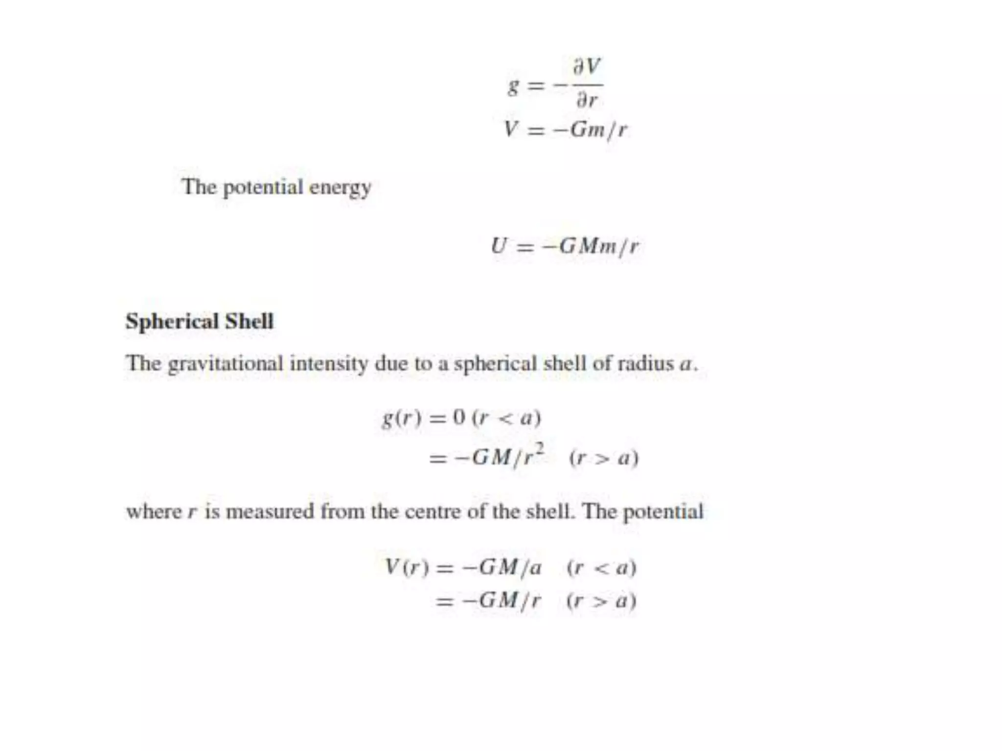 Gravitation reference material | PPT