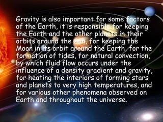 Gravitation theory | PPTX