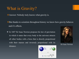 Gravity | PPTX