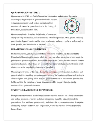 gravity report | DOCX | Physics | Science
