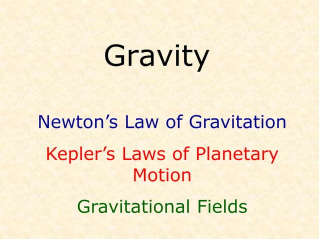 gravity.ppt