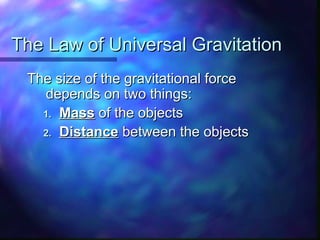 Gravity is a Physics PowerPoint Presentation | PPT
