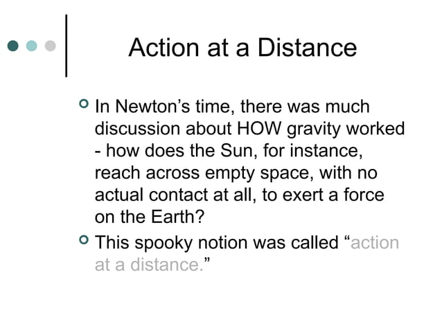 Newton law of gravitation and gravitational force | PPT