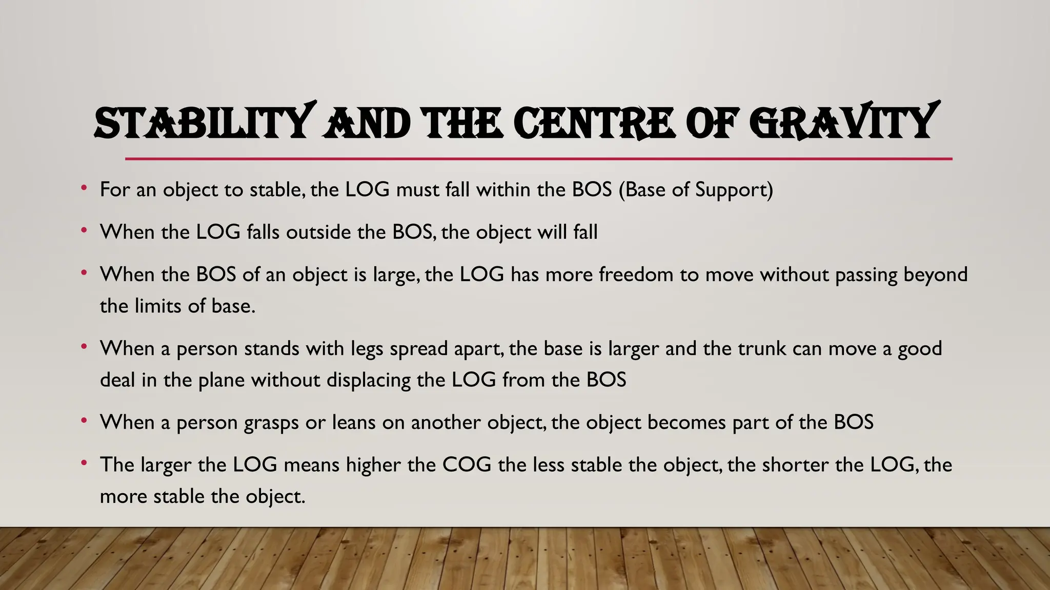 THE BIOMECHANICS & KINESIOLOGY OF GRAVITY.pptx