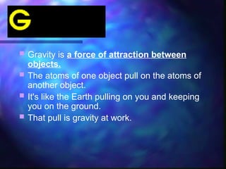 grade 6- Gravity introduction lesson.ppt
