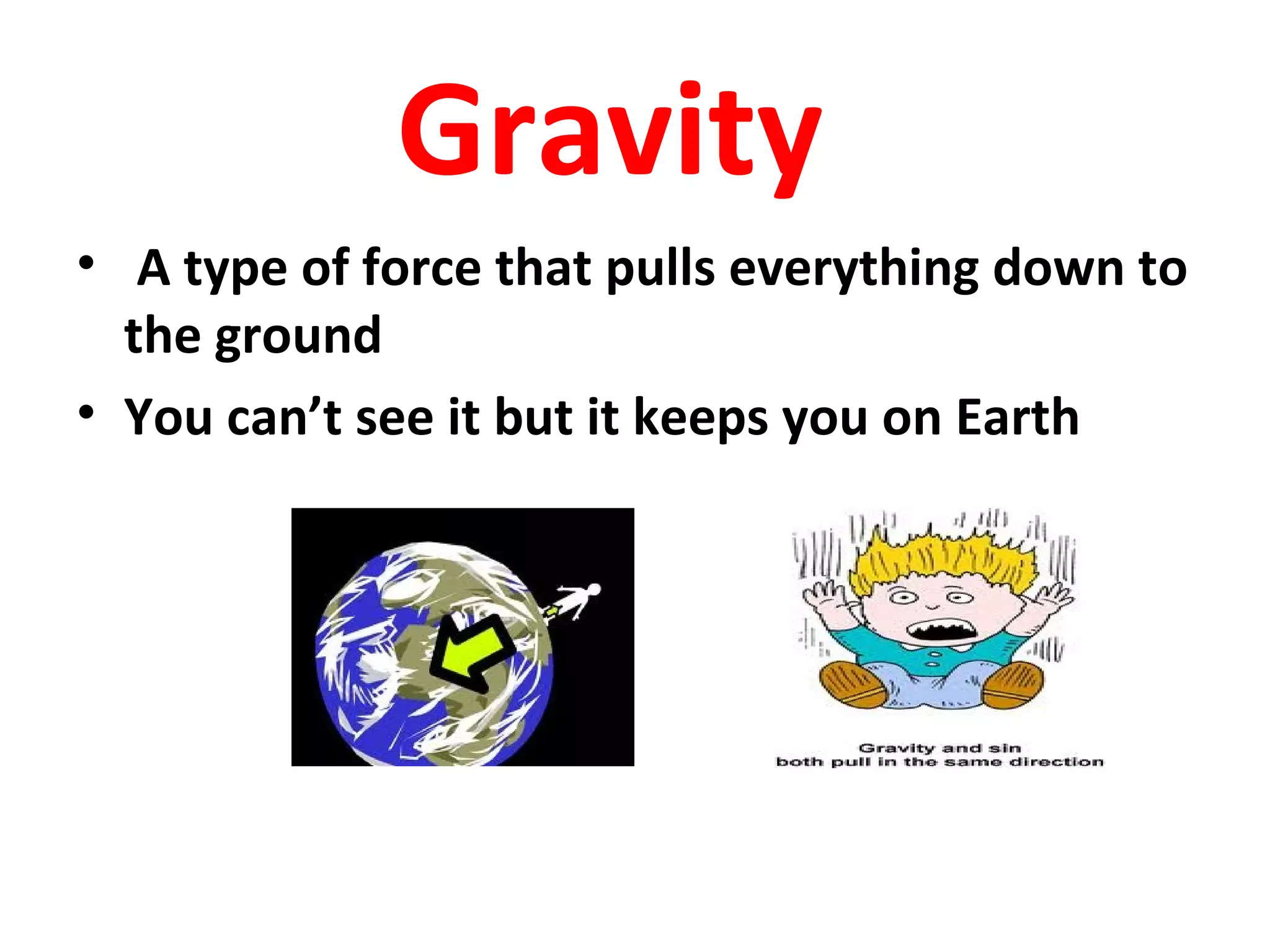 Gravity and friction | PPT