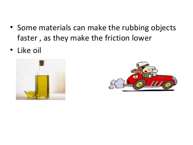 Gravity and friction