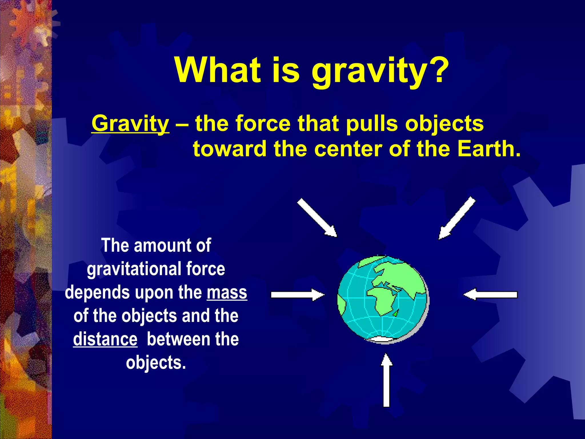Gravity and laws of motion power point2 | PPT